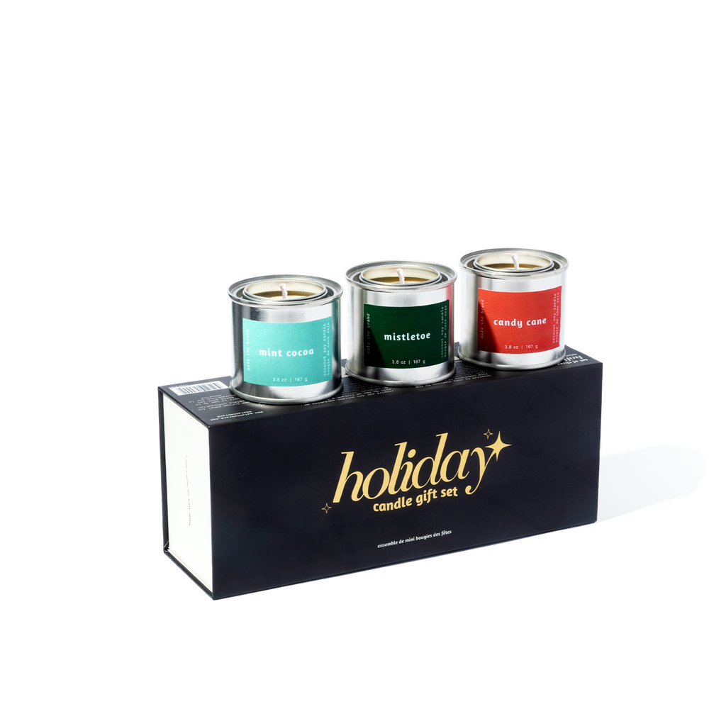 Limited Edition Holiday Scented Candles - Holiday Mini Candle Gift Set ...