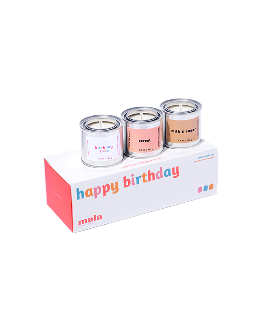 Happy Birthday Gift Set - Mala The Brand – Mala the Brand